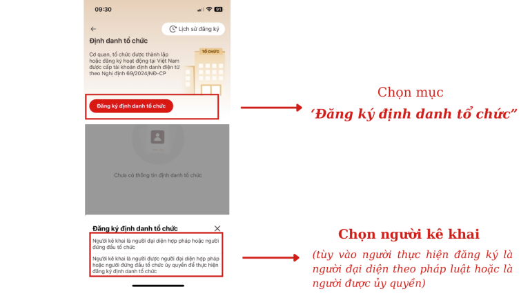 QUY TRÌNH ĐĂNG KÝ ĐỊNH DANH ĐIỆN TỬ CHO DOANH NGHIỆP